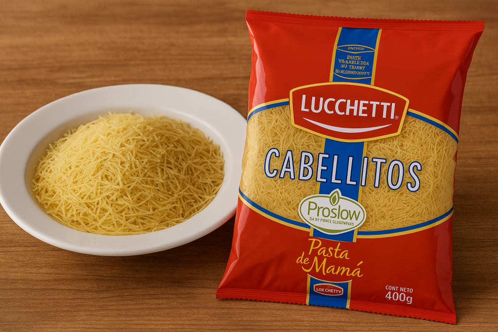 Fideo Lucchetti Cabello Corto Bol 400 gr – Pasta fina y rendidora ...