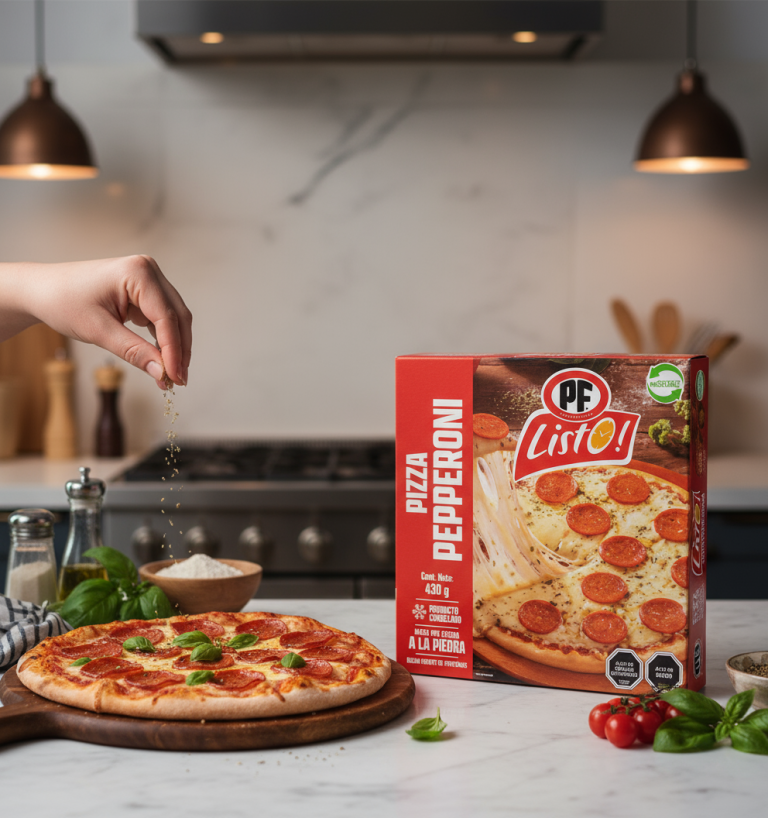 Venta Pizza Congelada PF listo Pepperoni por mayor y al detalle laoferta.cl